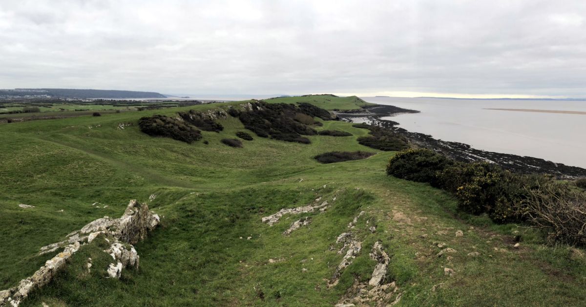PARKING UPDATE: Coast path and country fields at Sand Point (B) - Ramblers