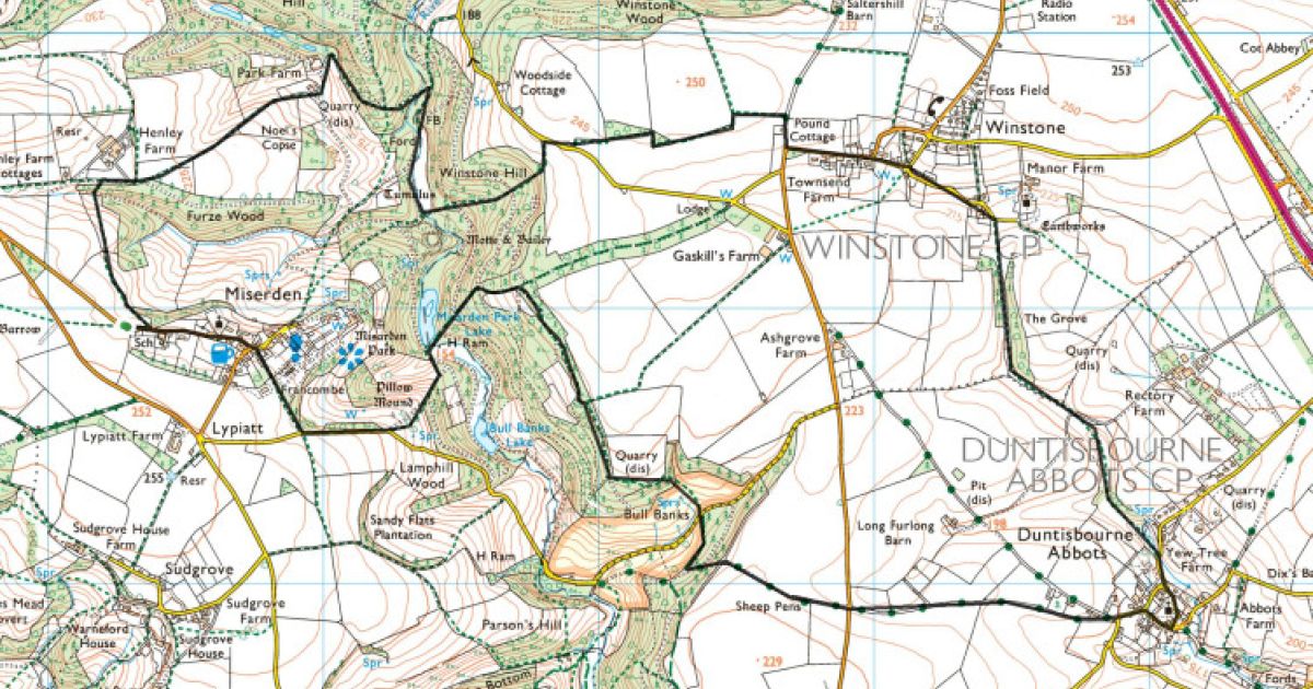 A PRETTY COTSWOLD RAMBLE THROUGH MISERDEN & DUNTISBOURNE ABBOTS - Ramblers