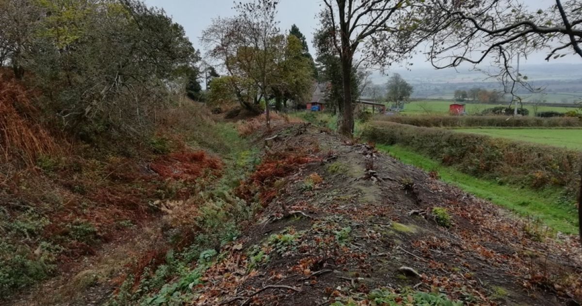 Norton Camp Hill Fort - Ramblers