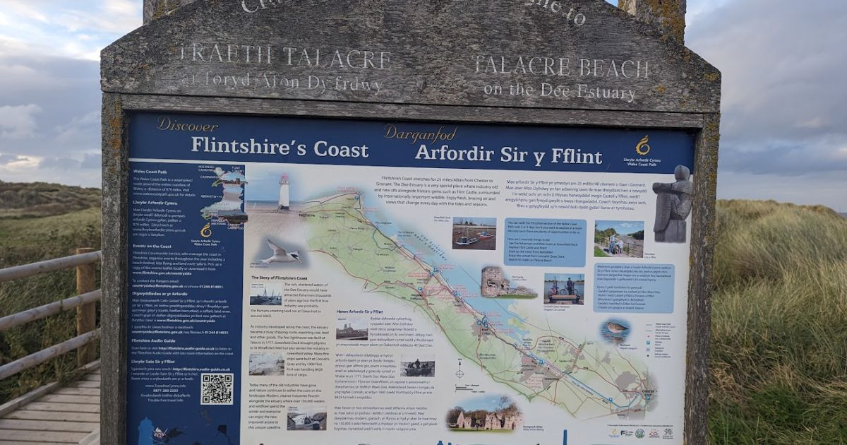 Wales Coastal Path - Part 2: Flint to Talacre - Ramblers