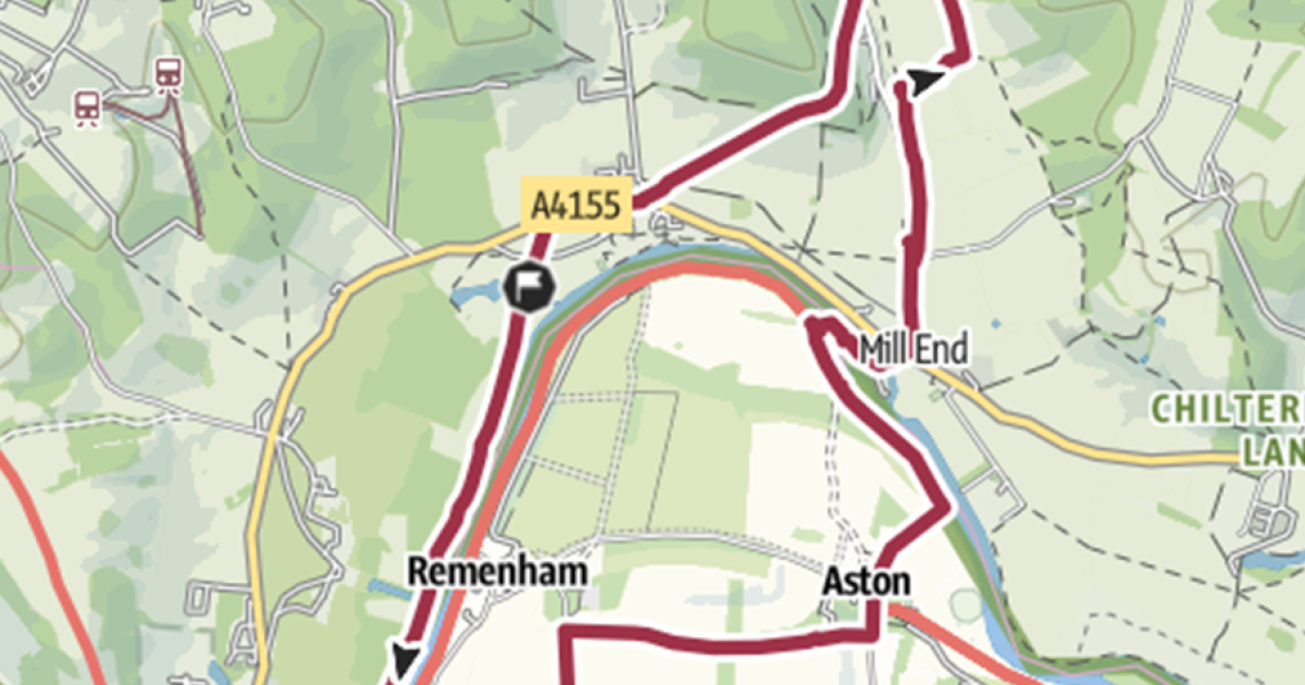 Boaters and Newsagents: Henley to Hambledon Circular - Ramblers