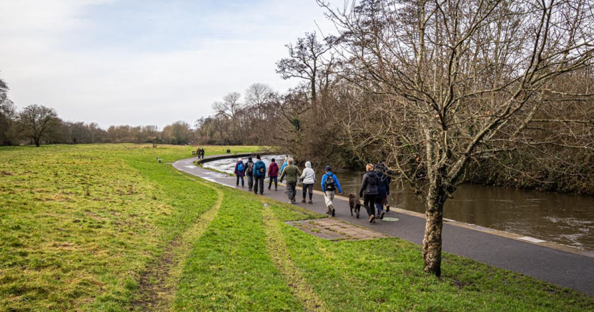 Upper Itchen from Riverside Park circular - Ramblers