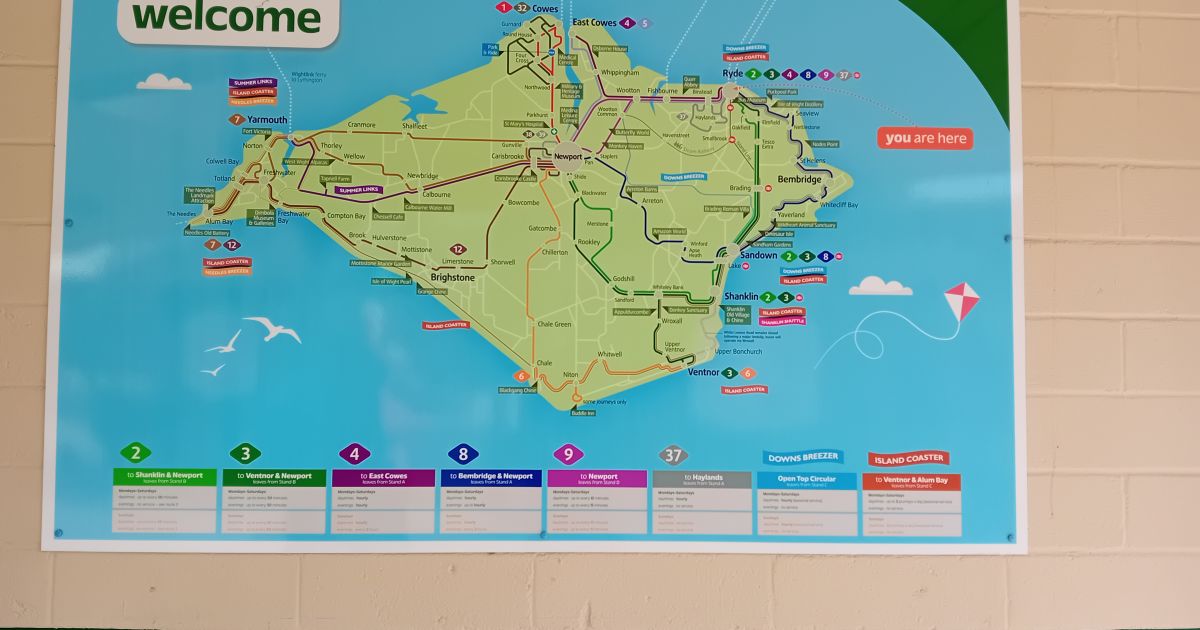 UPDATED Reverse Island Part 1 - Round the Island, Ryde to East Cowes ...