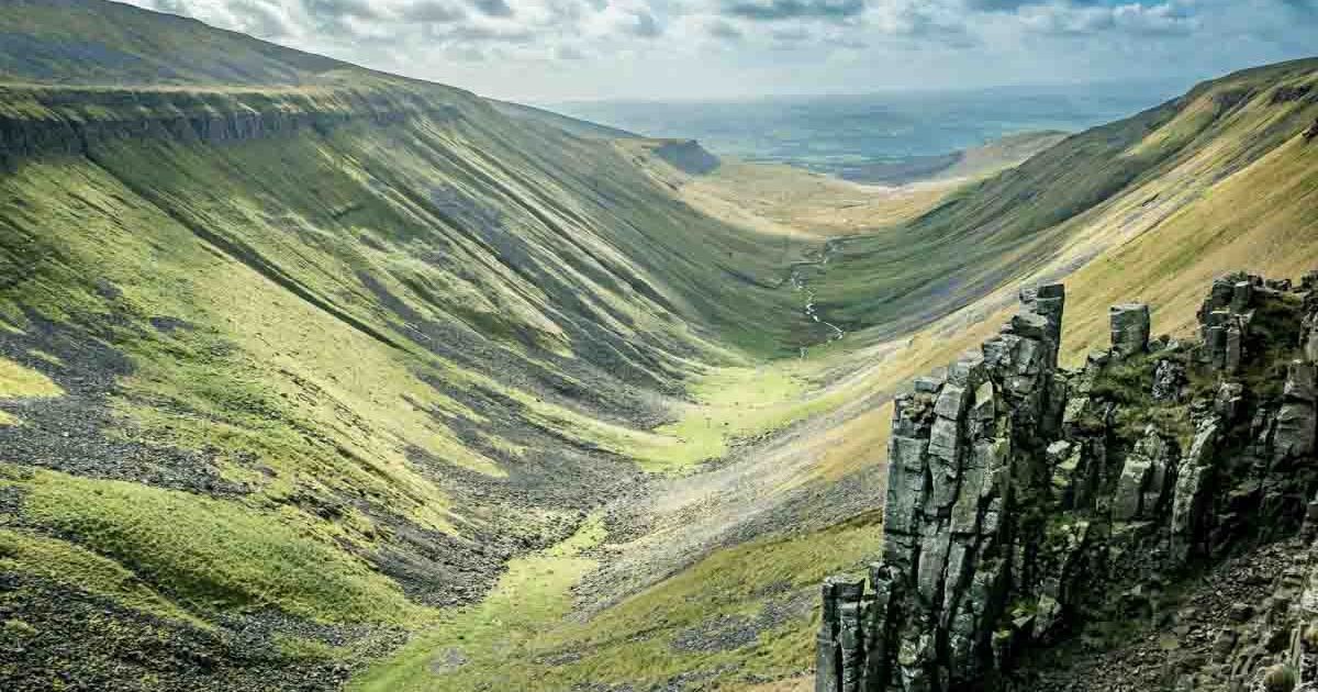 High Cup Nick circular from Dufton - Ramblers