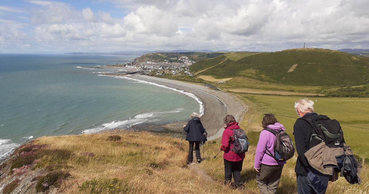 Wales Coast Path- Llanrhystud to Aberystwyth. - Ramblers