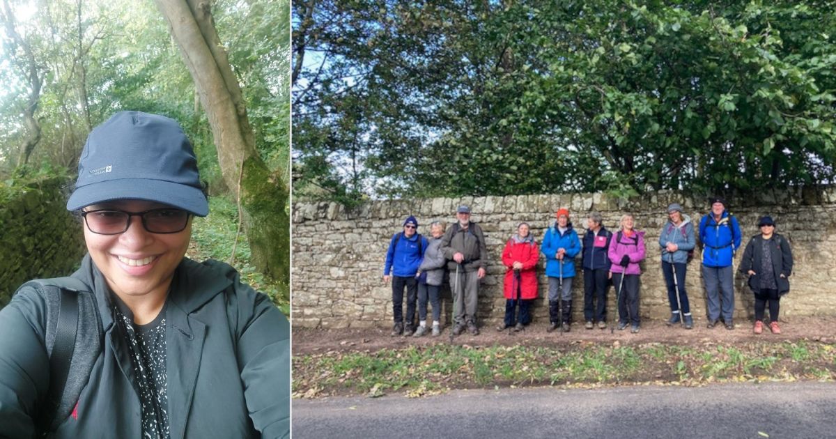 Walking to health & happiness with the Ramblers, after a burns accident ...