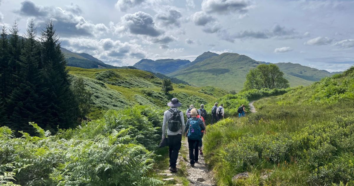 Crianlarich to the Drovers Inn - Ramblers
