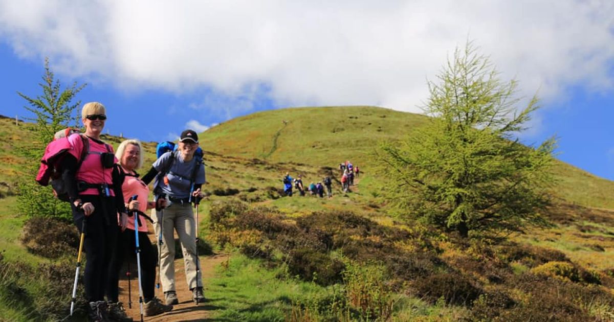 Falkland Circular via East Lomond, the Lime Kilns, the Yad Waterfall ...