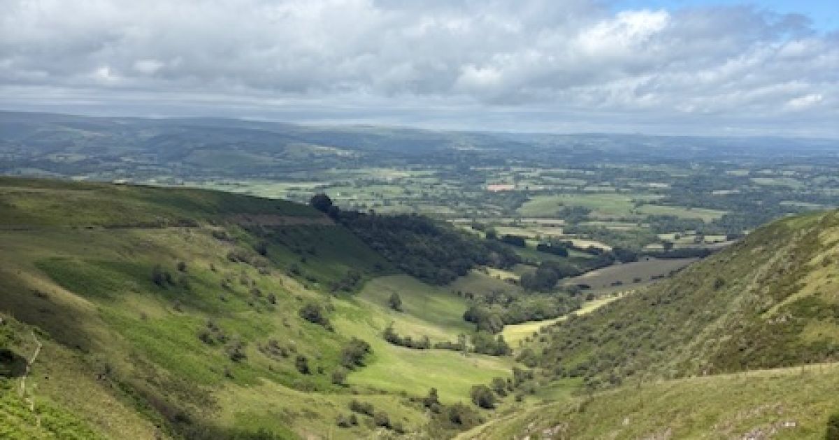 Two days in Mid-Wales on the Heart of Wales Line Trail from Llanwrtyd ...