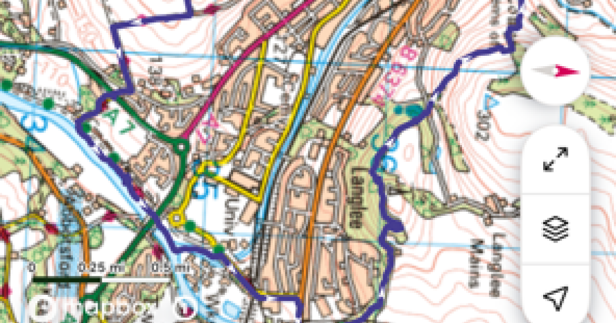 Gala Hill and Langlee, Galashiels. - Ramblers