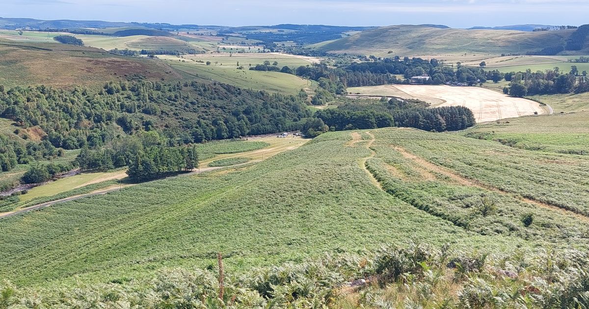 Cheviots Circular - Ingram, Iron Age Settlements and Forts - Ramblers