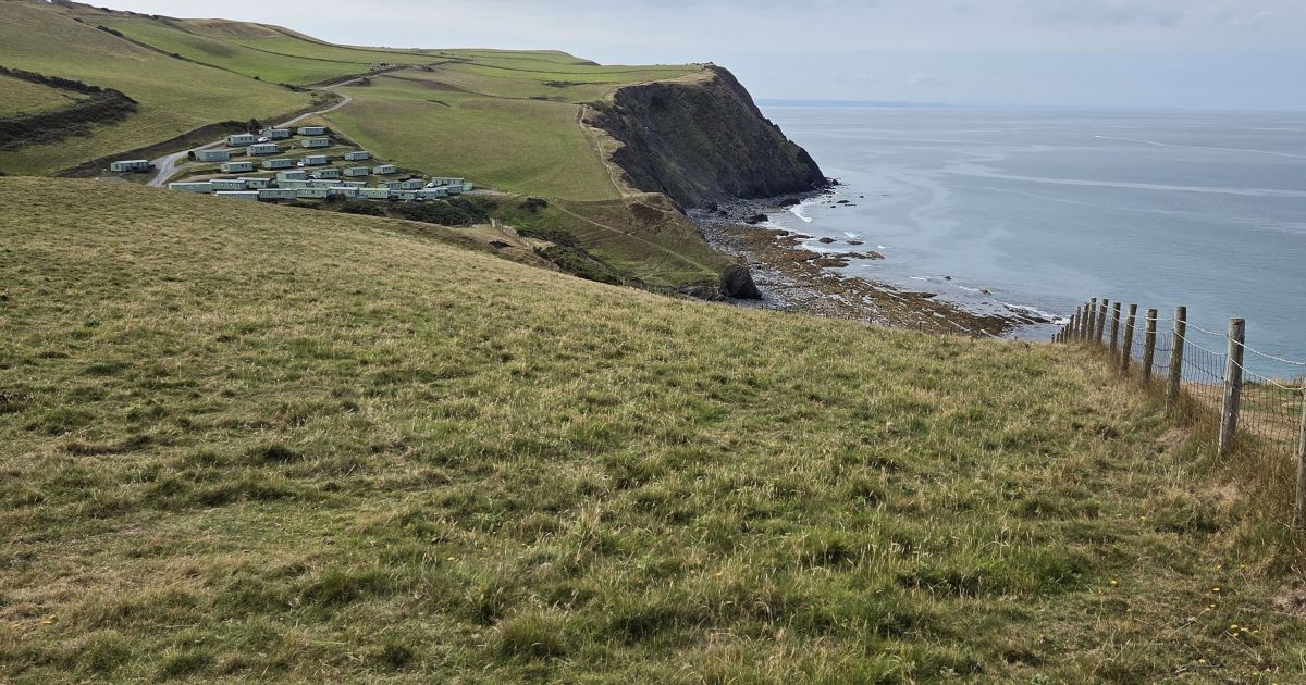 Linear Walk Borth to Aberystwyth on Wales Coast Path (Bus Ramble ...