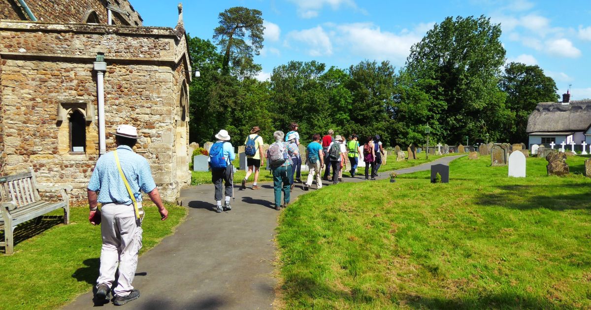 Blunham Church - Ramblers