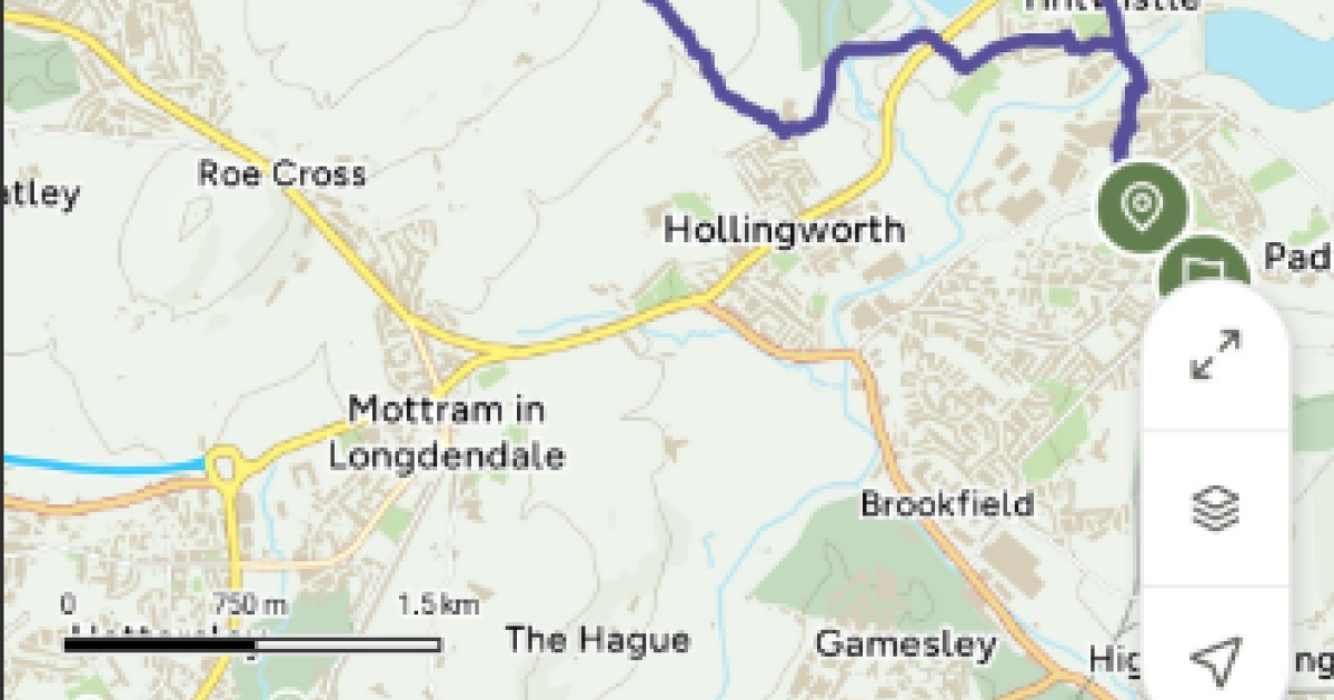 Hadfield Circular - Ramblers