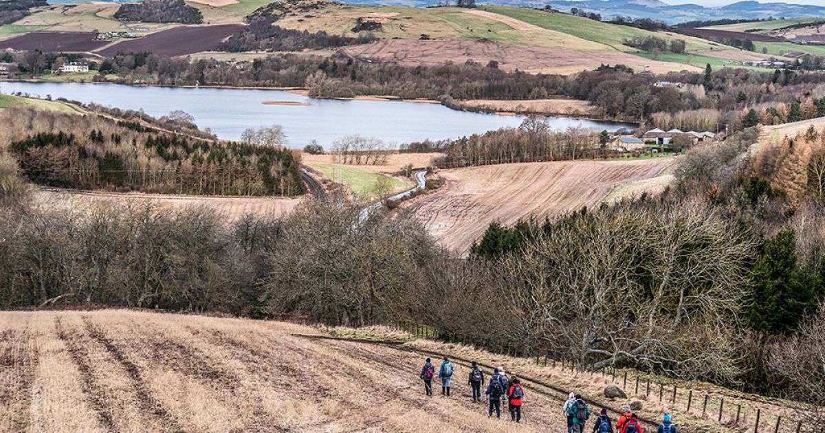 Collessie, Lindores Loch - Ramblers