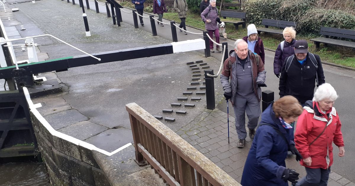 Trent Lock Area - Ramblers