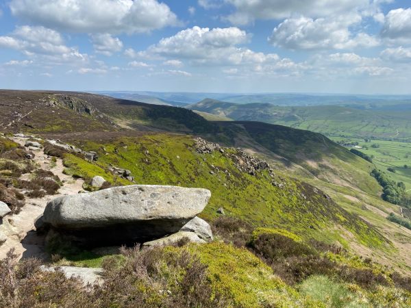 A circular walk around Matlock including the Giddy Edge Traverse ...